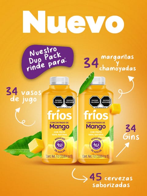 Frios México - Pulpas, concentrados, jarabes y salsas