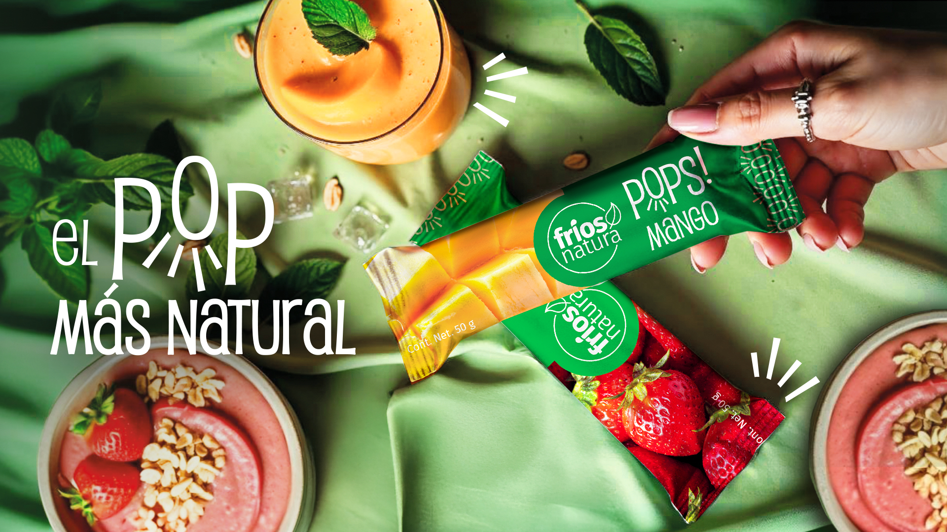 Frios Natura Pops - Frios